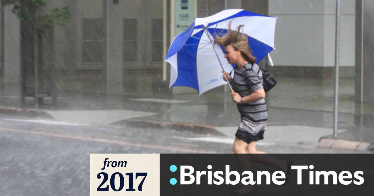 Queensland Weather Severe Storms Hit South East Bringing Heavy Rain